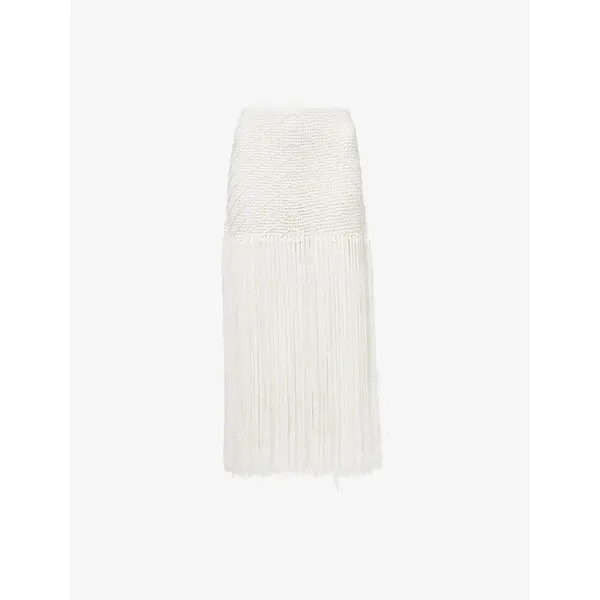 Devon Windsor Enda Knit Maxi Skirt - Dove