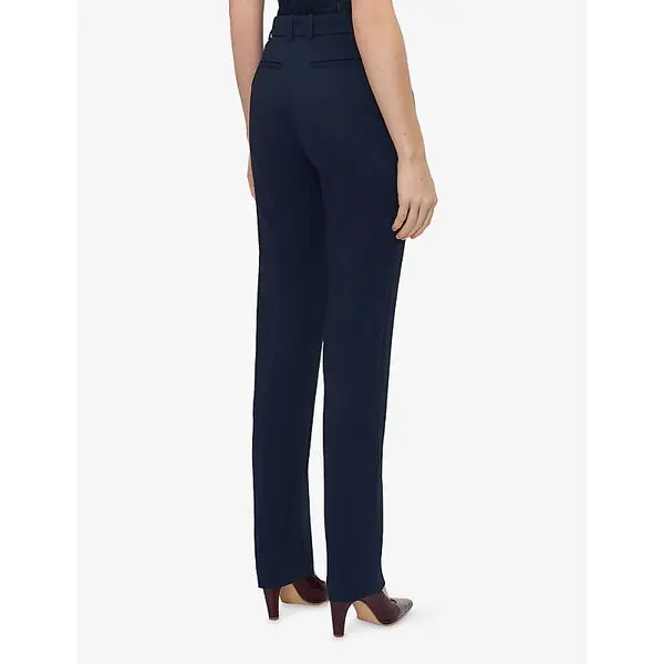 JOSEPH Colburn Slim-fit Cady Trousers