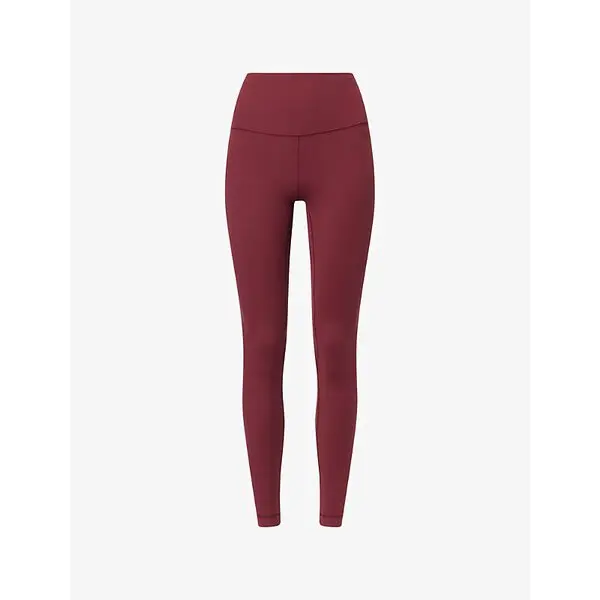 Lululemon Align 28 High-rise Stretch-woven Leggings - Burgundy Bay
