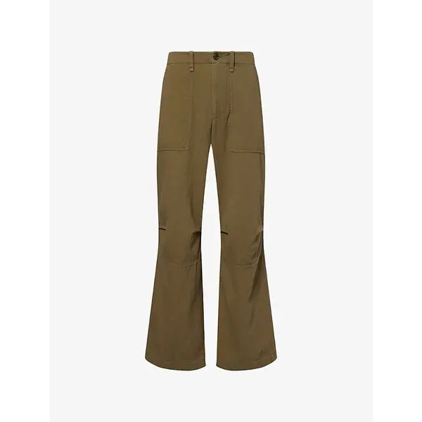 Simkhai Slater Field Cotton Trousers - Olive