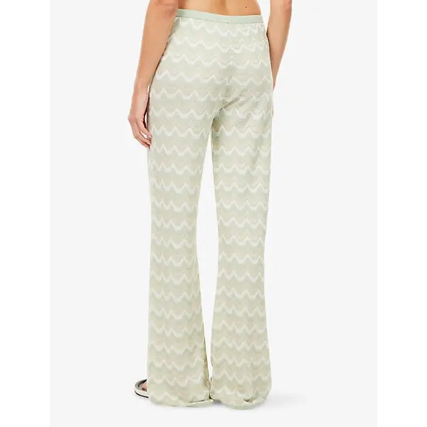 Devon Windsor Fiora Stripe Knitted Trousers