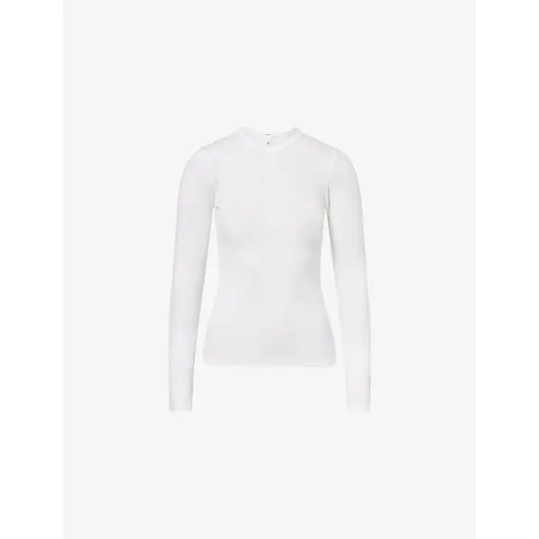 Lululemon Hold Tight Long-sleeve Jersey Top - White
