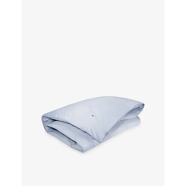 Ralph Lauren Oxford Cotton Duvet Cover - Blue