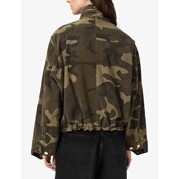 ALLSAINTS Camouflage Cotton Jacket