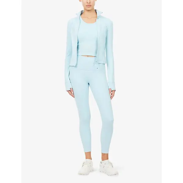 Lululemon Define Nulu Cropped Stretch-woven Jacket