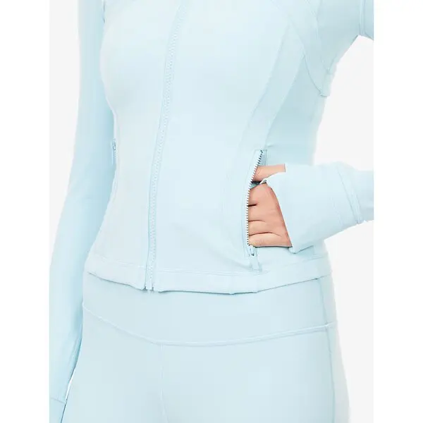 Lululemon Define Nulu Cropped Stretch-woven Jacket