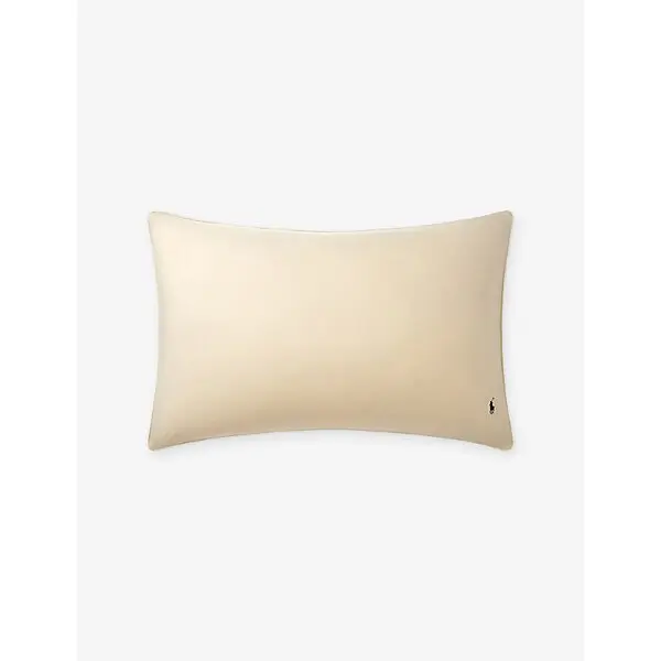 Ralph Lauren Polo Player Cotton Pillowcase - Paleoak