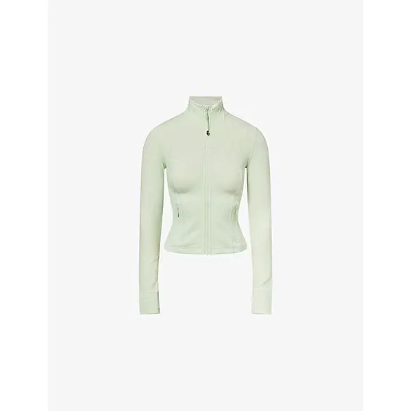 Lululemon Define Nulu Cropped Stretch-woven Jacket - Matcha Magic