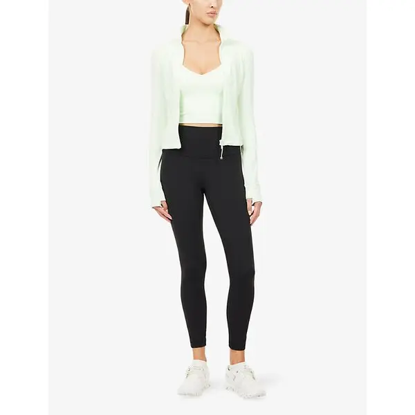 Lululemon Define Nulu Cropped Stretch-woven Jacket