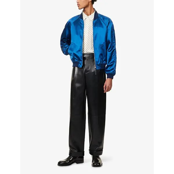 TOM FORD Structured Silk Bomber Jacket