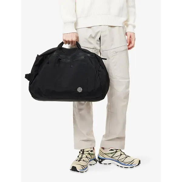Stone Island Brand-patch Shell Duffle Bag