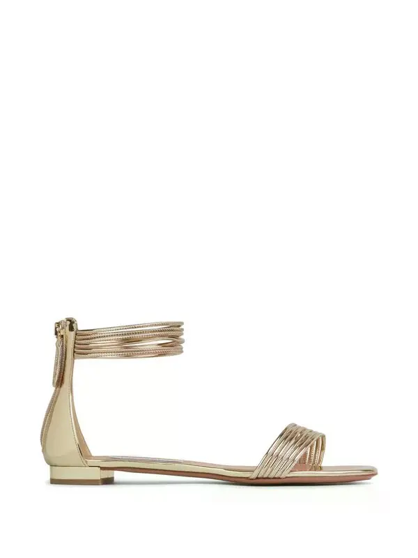 AQUAZZURA Sway Sandals - Gold
