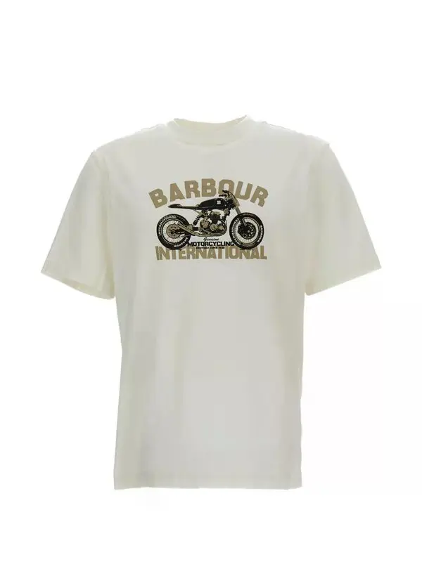 BARBOUR INTERNATIONAL Spirit Graphic T-shirt - Neutrals