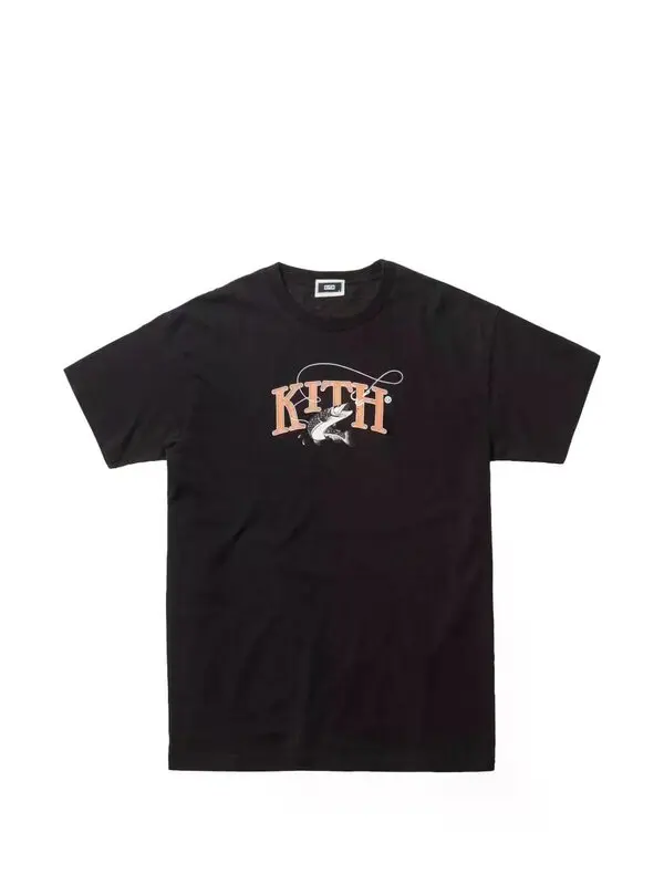 Kith Tight Lines Graphic T-shirt - Black