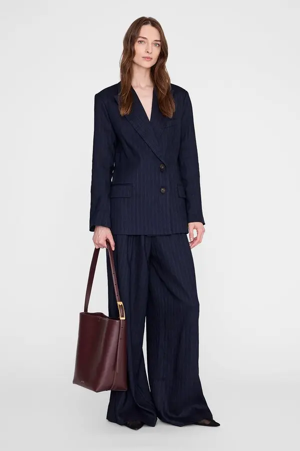 ANINE BING Elly Bucket Bag - Fig