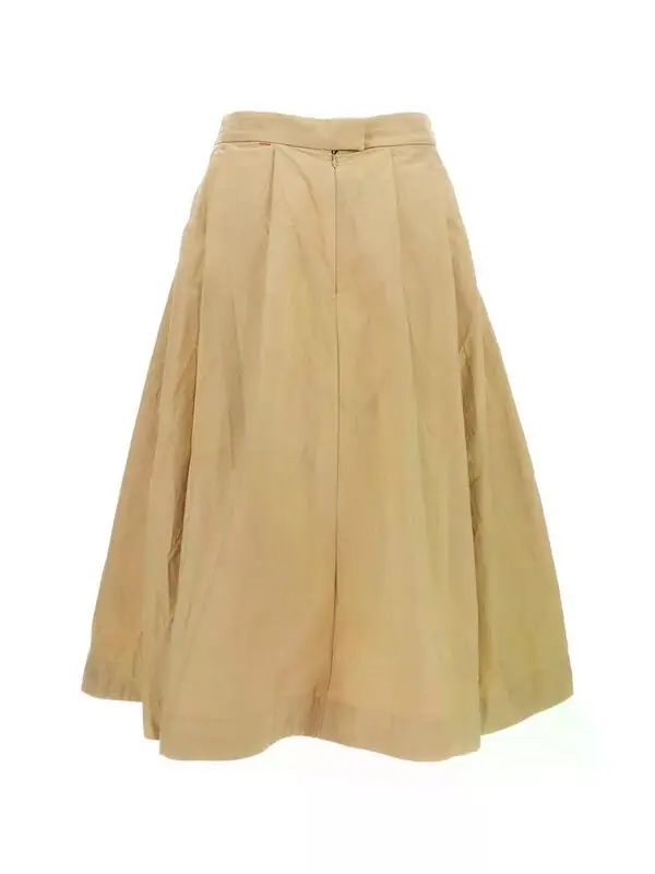 CASEY CASEY Pleated Midi Skirt - Neutrals