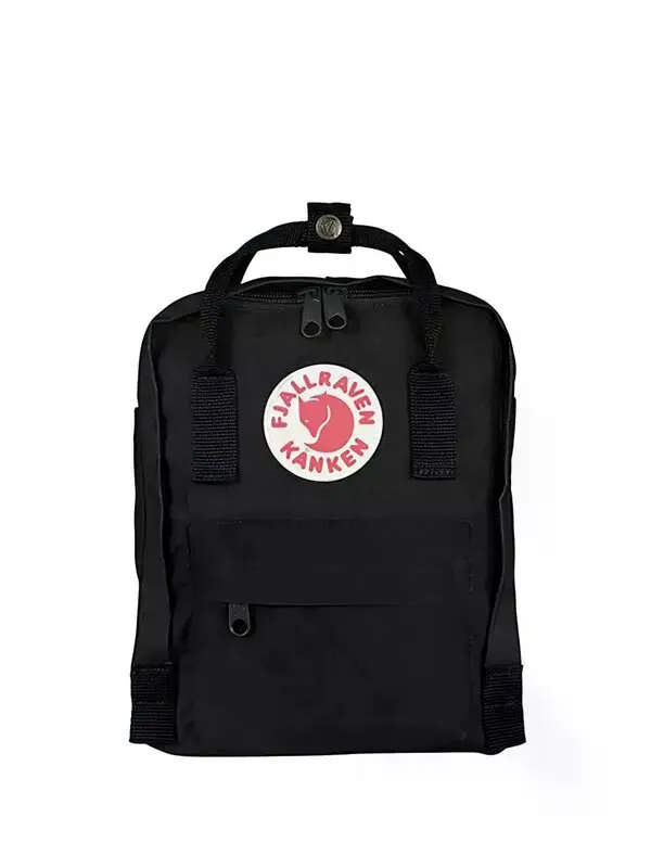 Fjallraven Kånken Logo-patch Backpack - Black