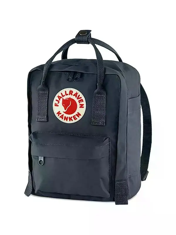 Fjallraven Logo-patch Backpack - Blue