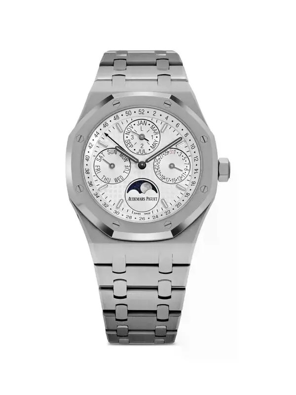 AUDEMARS PIGUET 2016 Royal Oak Perpetual Calendar 41mm Watch - White