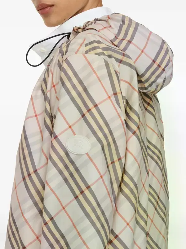 Burberry Check Salcombe Hooded Jacket