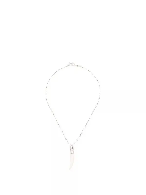 Isabel Marant Pendant-detail Necklace - Silver