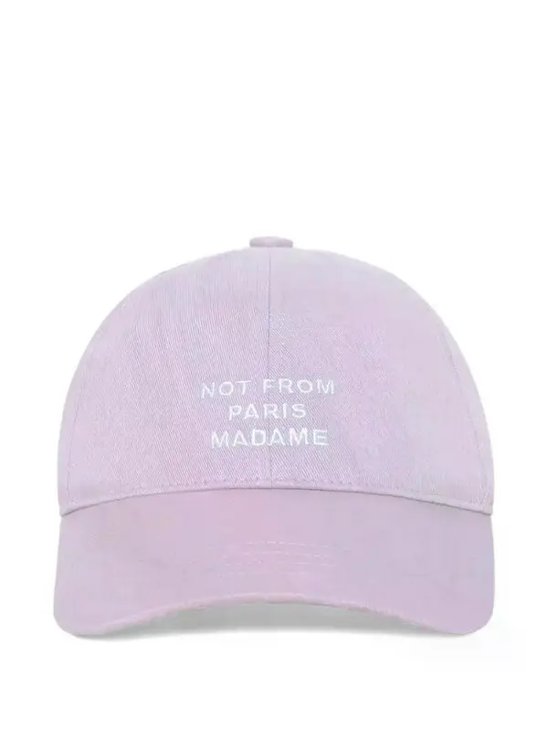 Drole De Monsieur Slogan Cap - Purple
