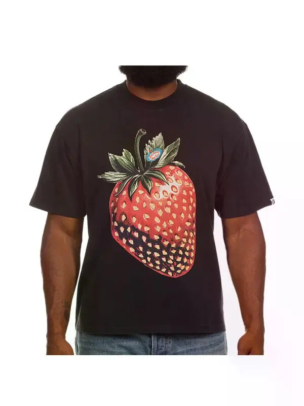BILLIONAIRE BOYS CLUB Diamond Berry Printed T-shirt - Black