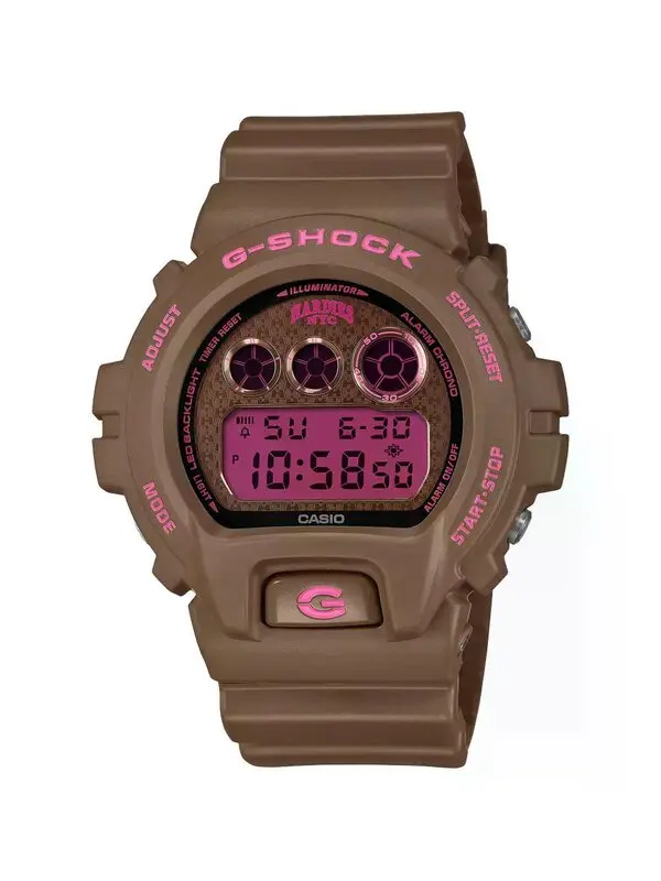 Casio G-shock X Hardies Nyc Series 6900 50mm Watch - Pink