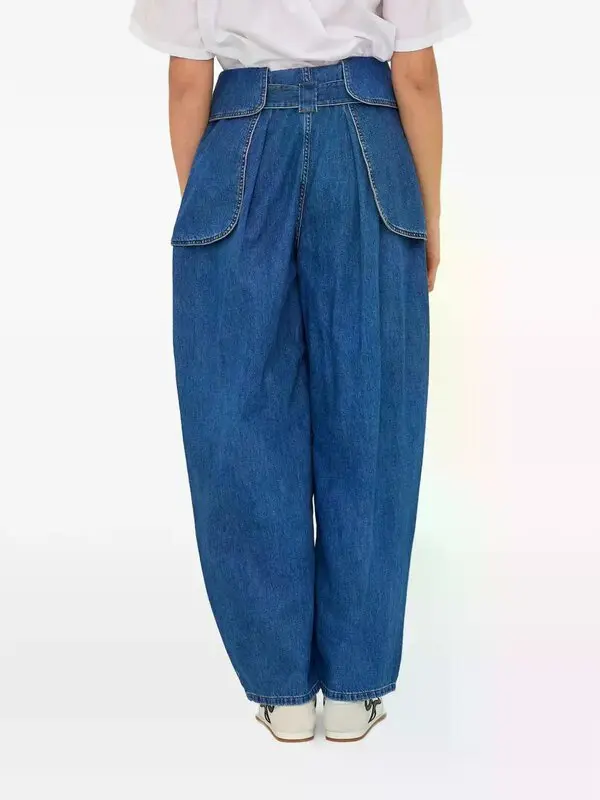 Loewe Anagram Detail Jeans - Blue