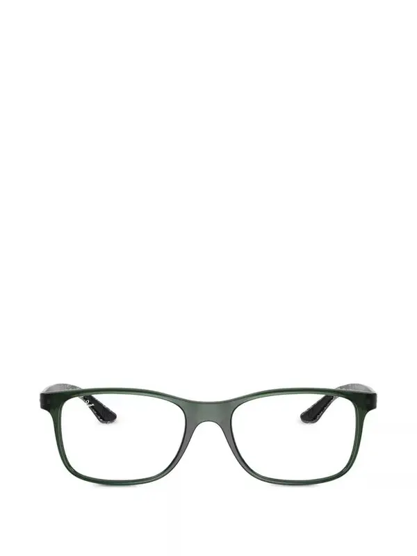 Ray-ban Square Frame Glasses - Green