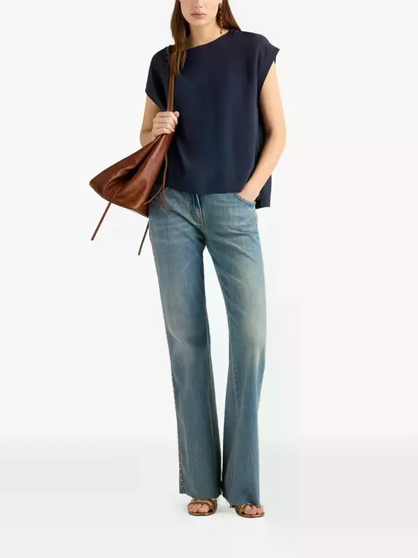Momoni Curacao Crew-neck Top