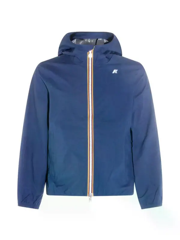 K-WAY Hooded Jacket - Blue