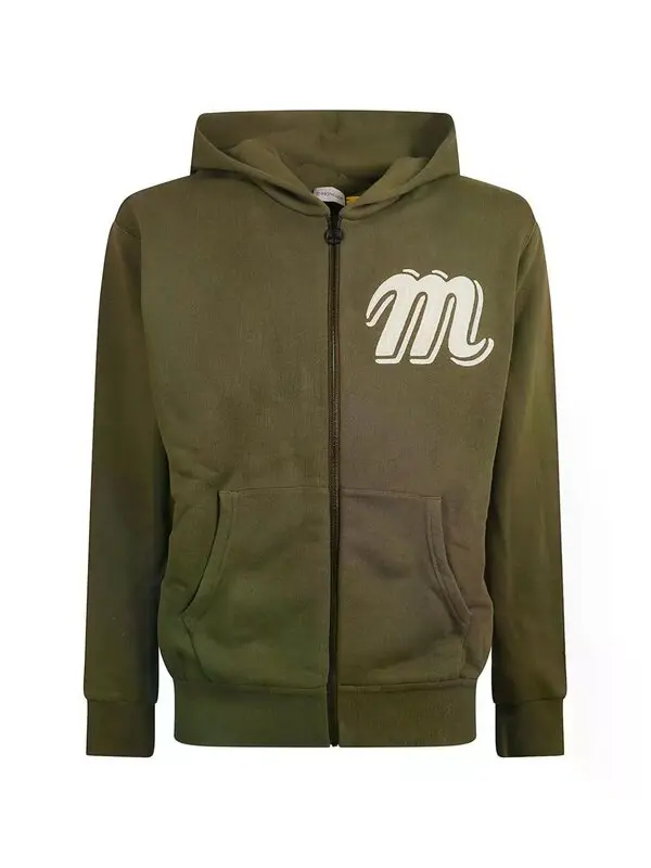 Moncler X Mercedes-benz Zip Hoodie - Green