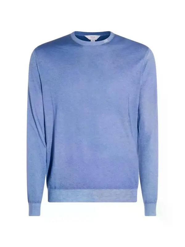 Malo Crew-neck Sweater - Blue