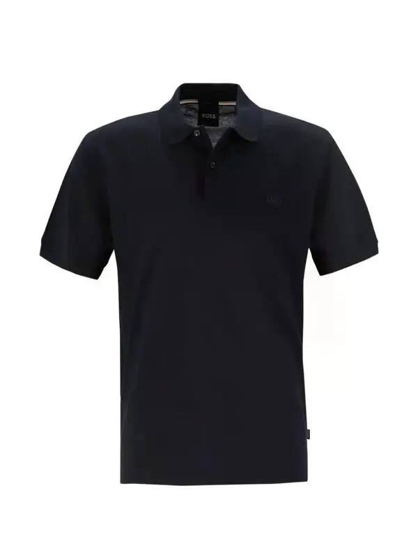 BOSS Parris Short-sleeve Polo Shirt - Blue