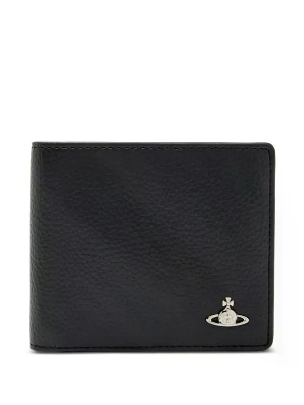 VIVIENNE WESTWOOD Embossed Logo Wallet - Black