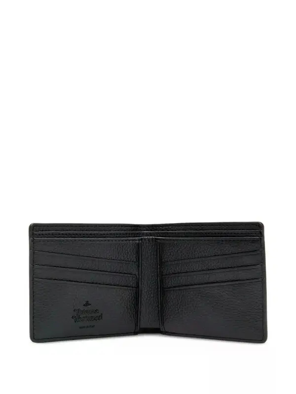 VIVIENNE WESTWOOD Embossed Logo Wallet - Black