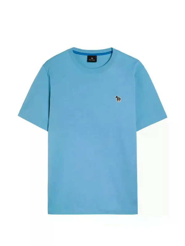 Paul Smith Zebra-motif T-shirt - Blue