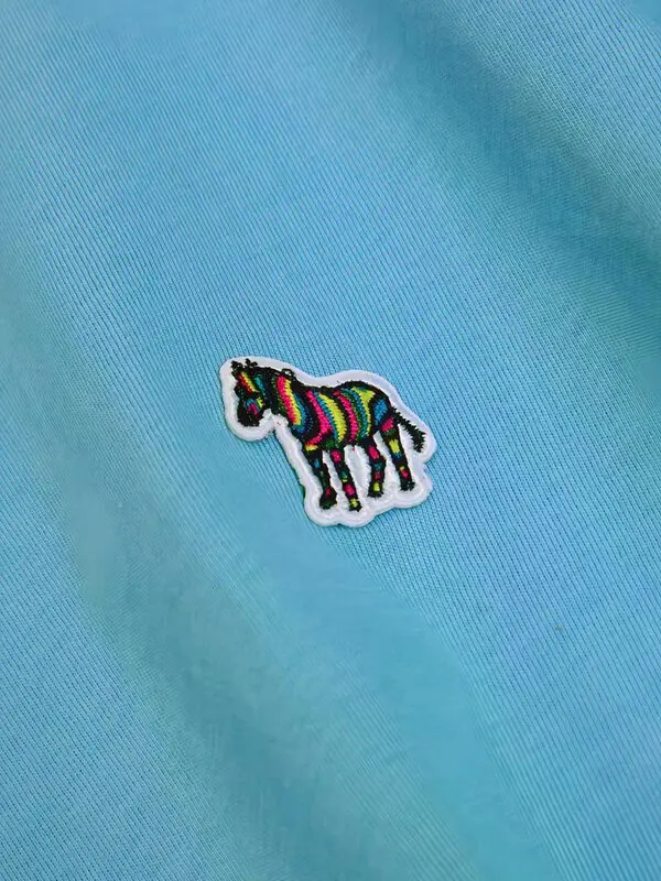 Paul Smith Zebra-motif T-shirt - Blue
