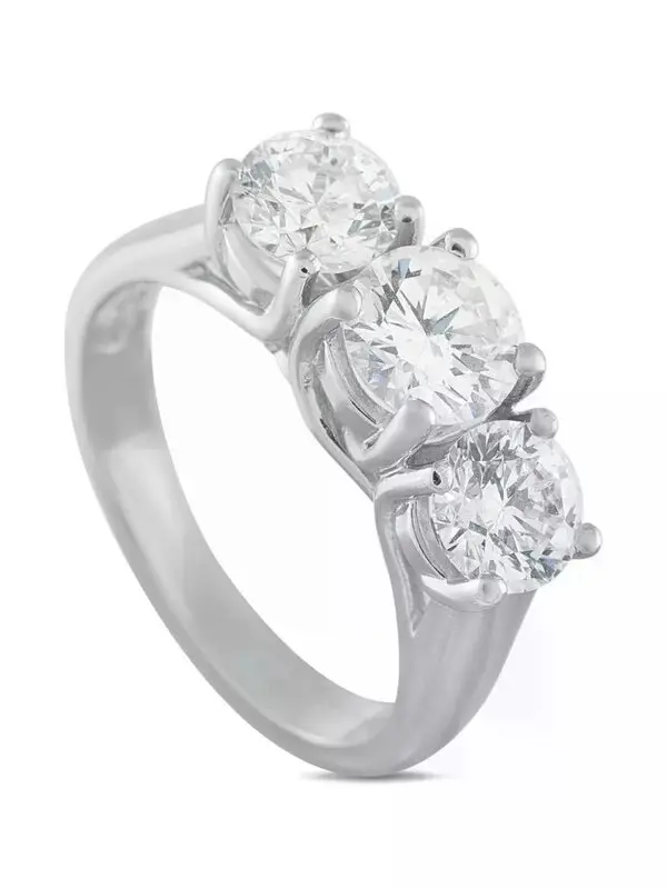 LB EXCLUSIVE Diamond Three-stone Ring