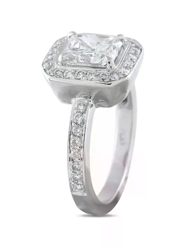 LB EXCLUSIVE Platinum Diamond Ring
