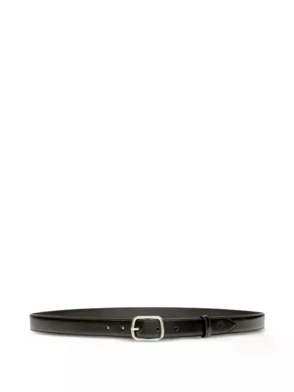 Bally Orson Embossed Leather Belt