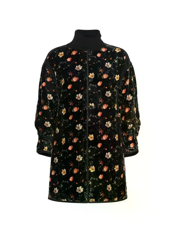 R13 Floral-print Coat