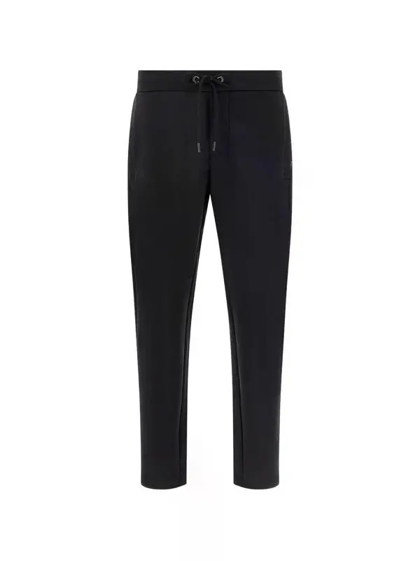 Paul & Shark Fleece Cotton Track Pants - Black