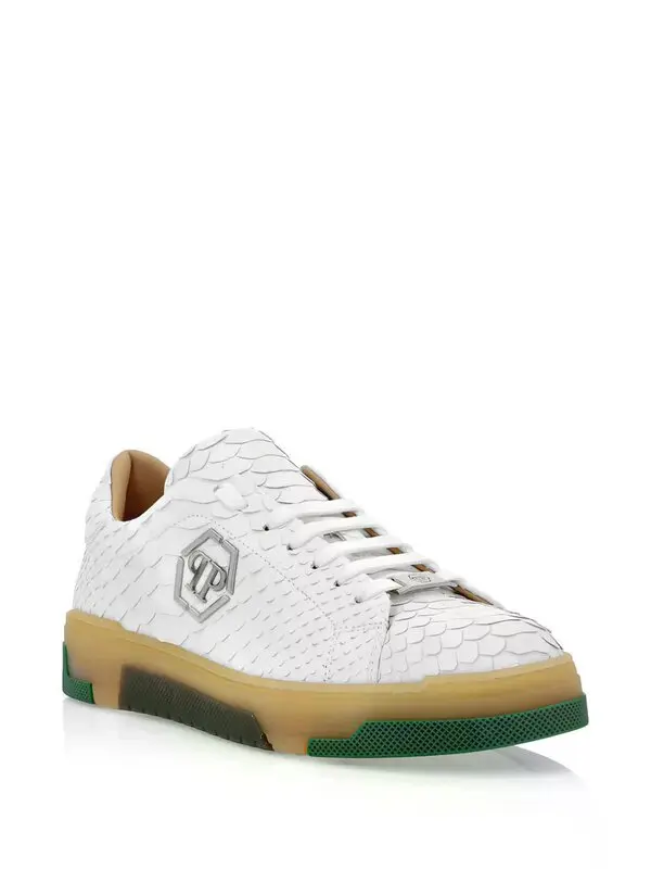 Philipp Plein Python Logo Sneakers