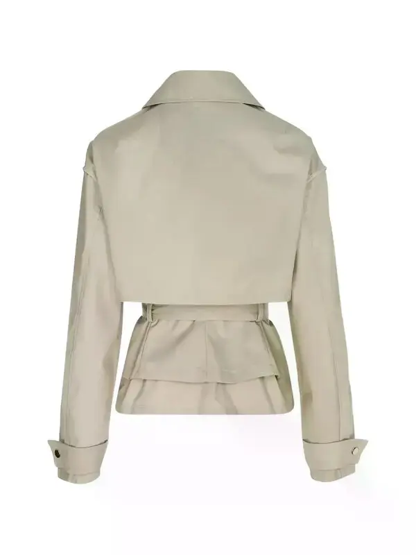 BOSS Belted Long-sleeve Jacket