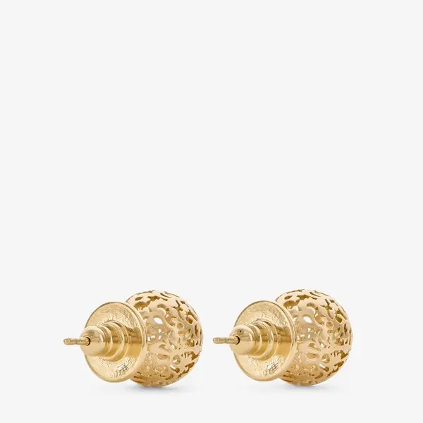 JIMMY CHOO Lace Sphere Stud Earrings - Silver