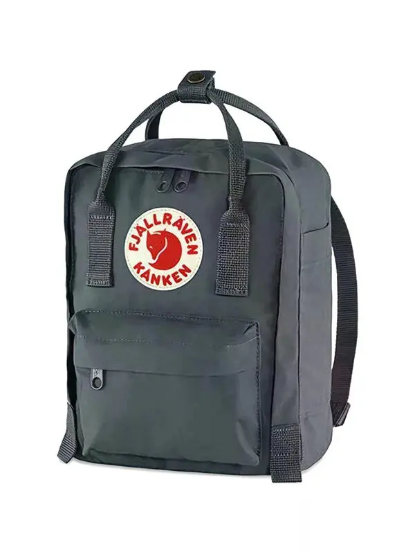 Fjallraven Logo-patch Backpack - Grey