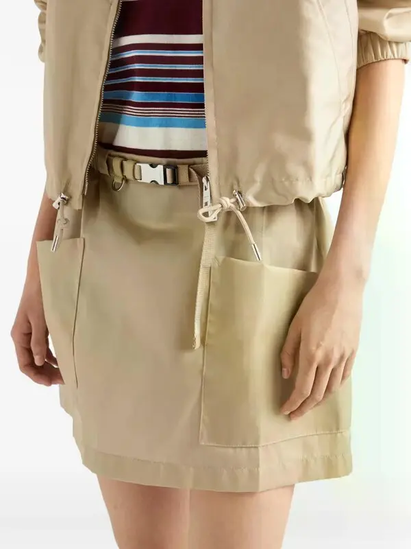 Prada Re-nylon Mini Skirt