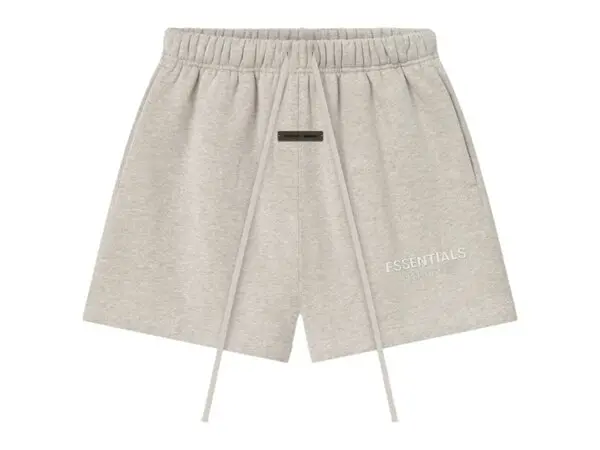 Fear Of God Essentials Classic Fleece Sweatshort - Heather Stone